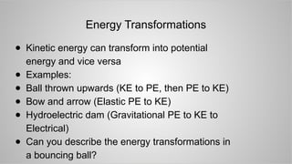 Powerpoint presentation on Work and energy | PPTX