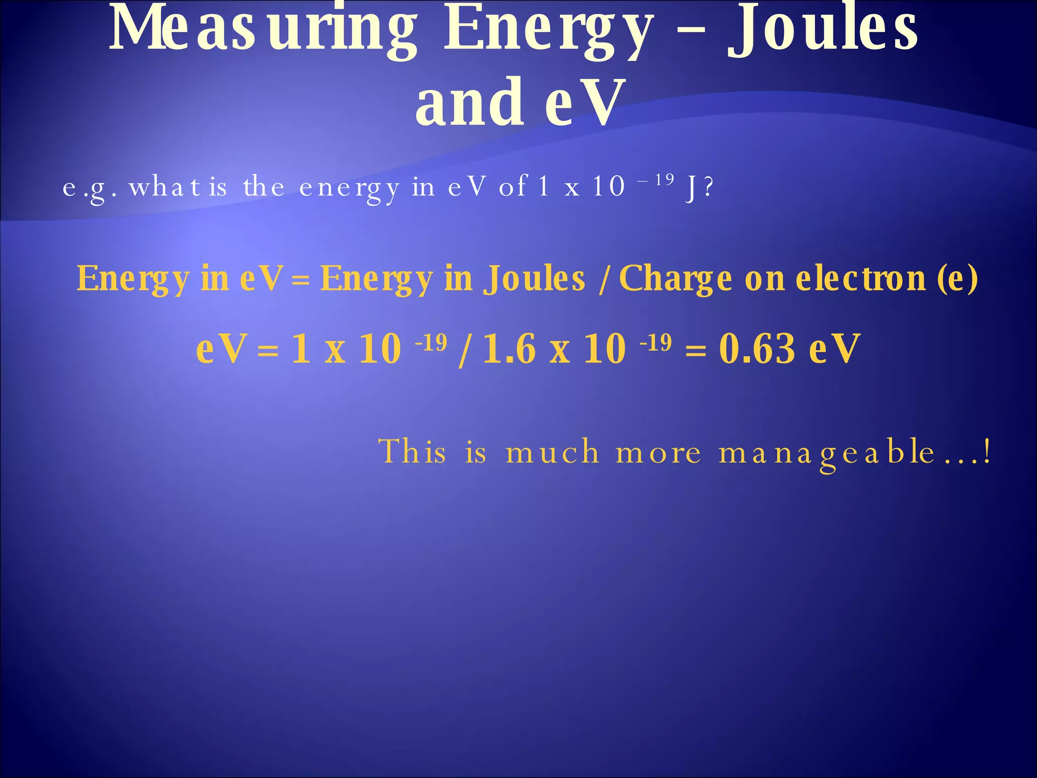 Energy And Frequency | PPT