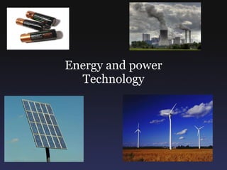 energy and power technology | PPT