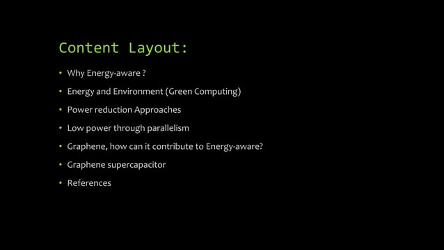 Energy-aware Computing | PPTX