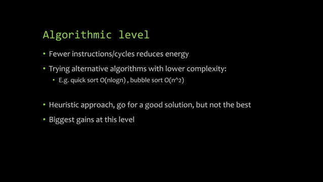 Energy-aware Computing | PPTX