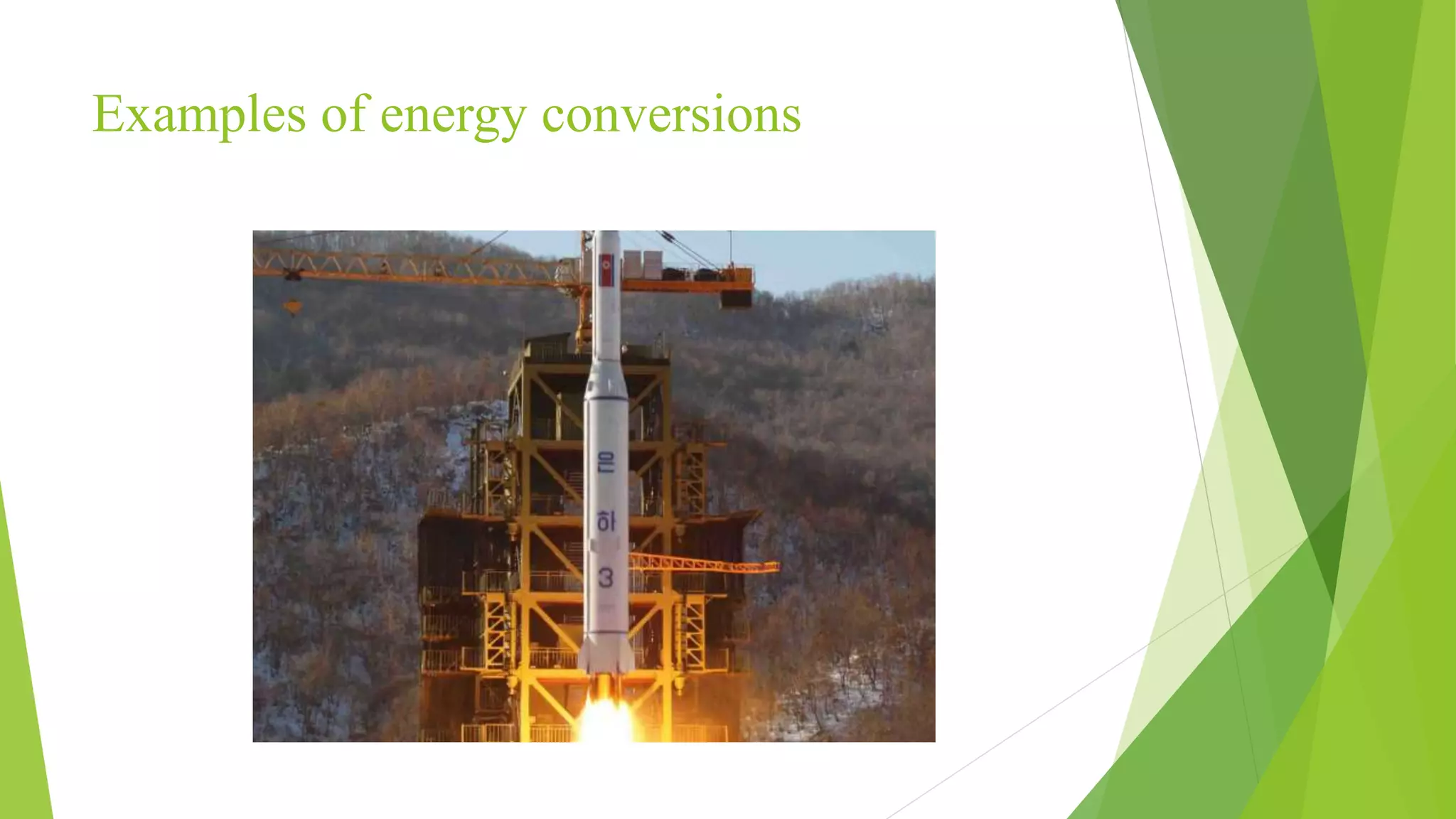 Energy Conversions Presentation | PPTX