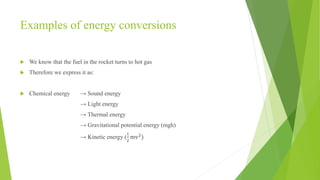 Energy Conversions Presentation | PPTX