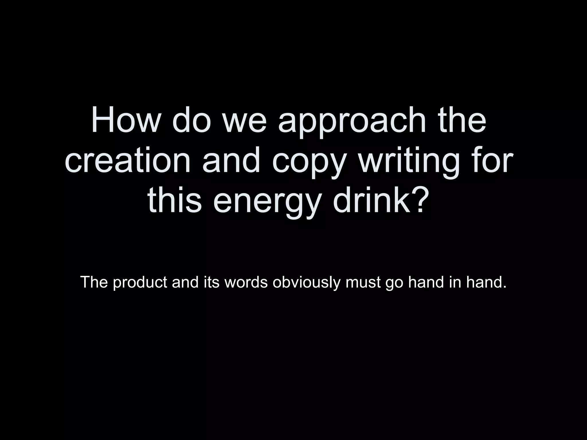 Energy Drink Project | PPT