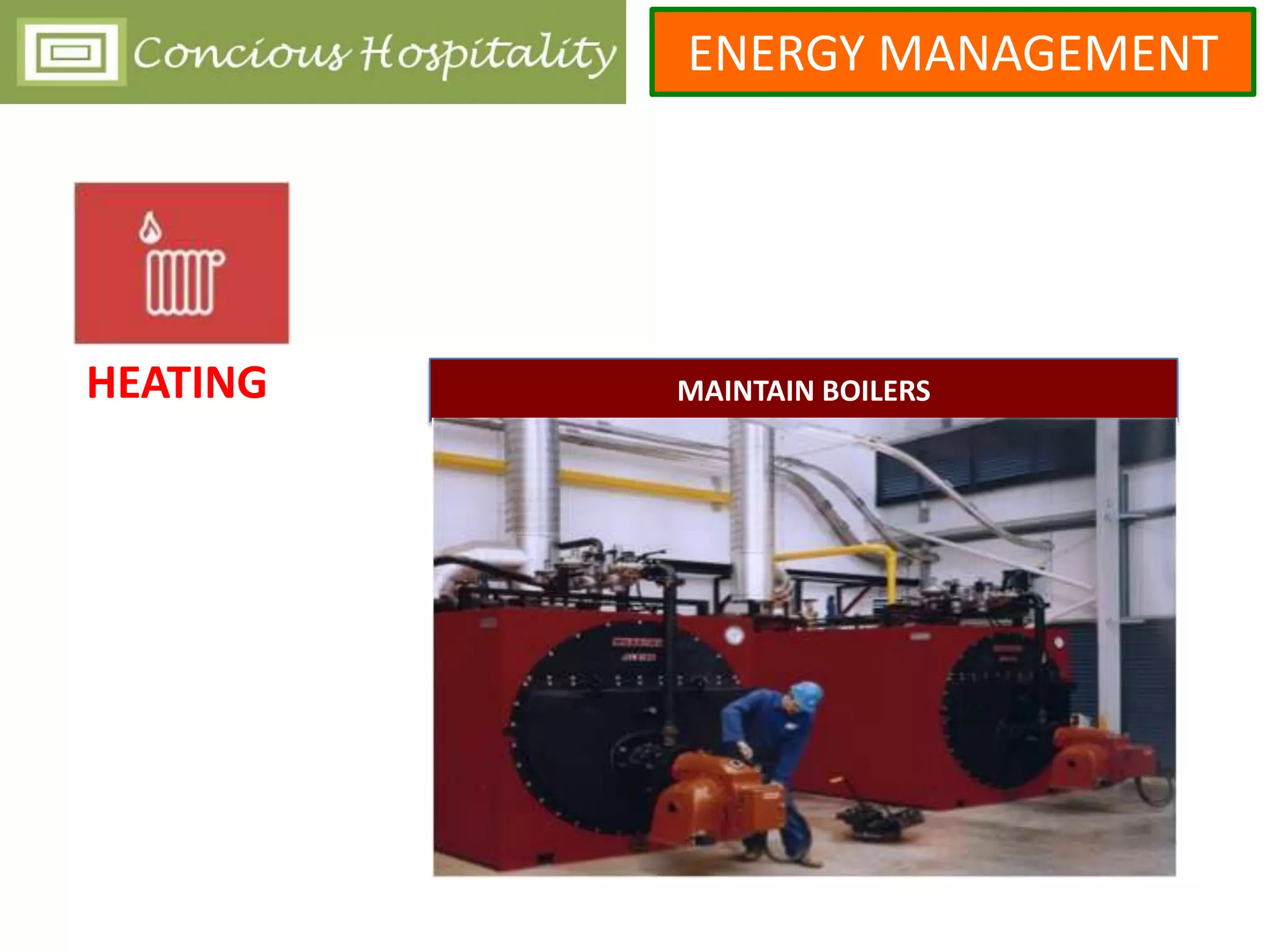 Energy Management and Efficiency in Hospitality | PPTX