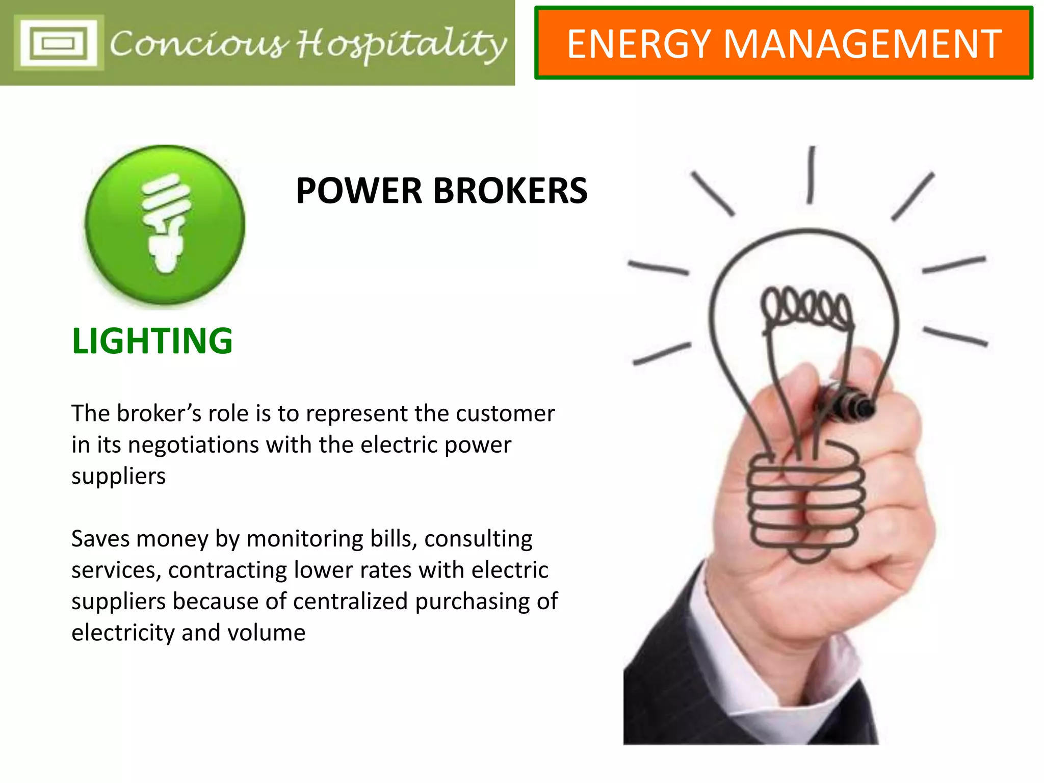 Energy Management and Efficiency in Hospitality | PPTX