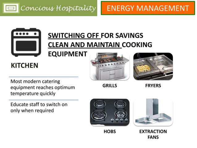 Energy Management and Efficiency in Hospitality | PPTX