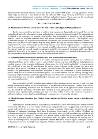 ENERGY EFFICIENT MULTIHOP QUALITY PATH BASED DATA COLLECTION IN WIRELESS SENSOR NETWORK DATA ...