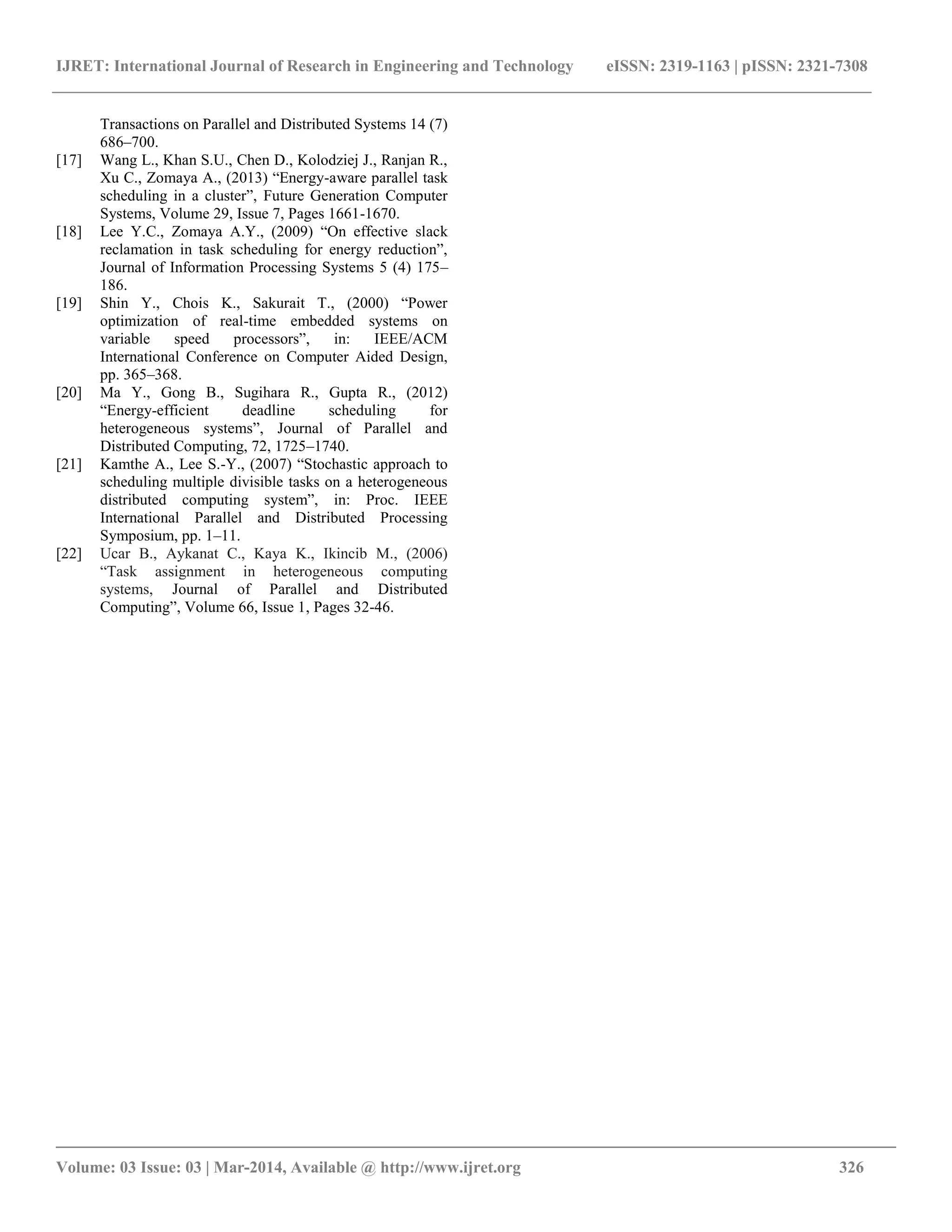 Energy Efficient Task Scheduling Algorithms For Cloud Data Centers Pdf 1506
