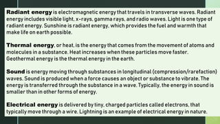 Energy Transformation and Different kinds of Energy .pptx