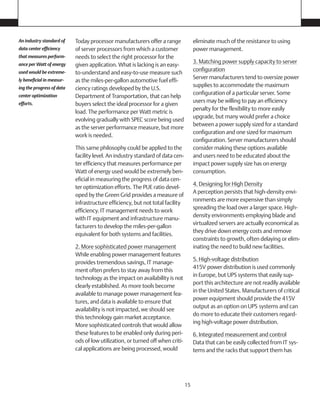 Energy Logic: Reducing Data Center Energy Consumption by Creating ...