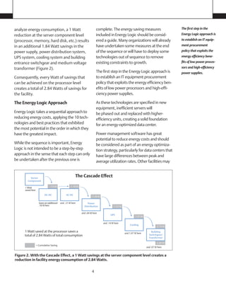 Energy Logic: Reducing Data Center Energy Consumption by Creating ...