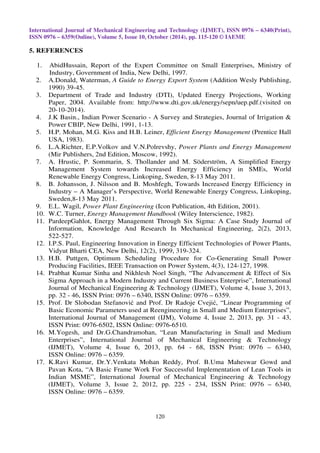 ENERGY-MANAGEMENT IN SMALL SCALE INDUSTRIES: A VITAL TOOL FOR SUSTAINABLE DEVELOPMENT | PDF