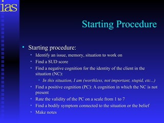 Energy Psychology: the Single Point Protocol | PPT