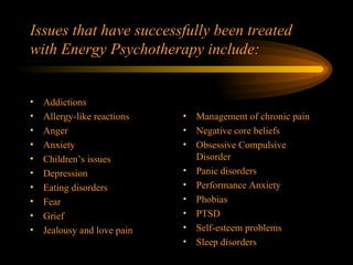 Energy Psychology Upload | PPT