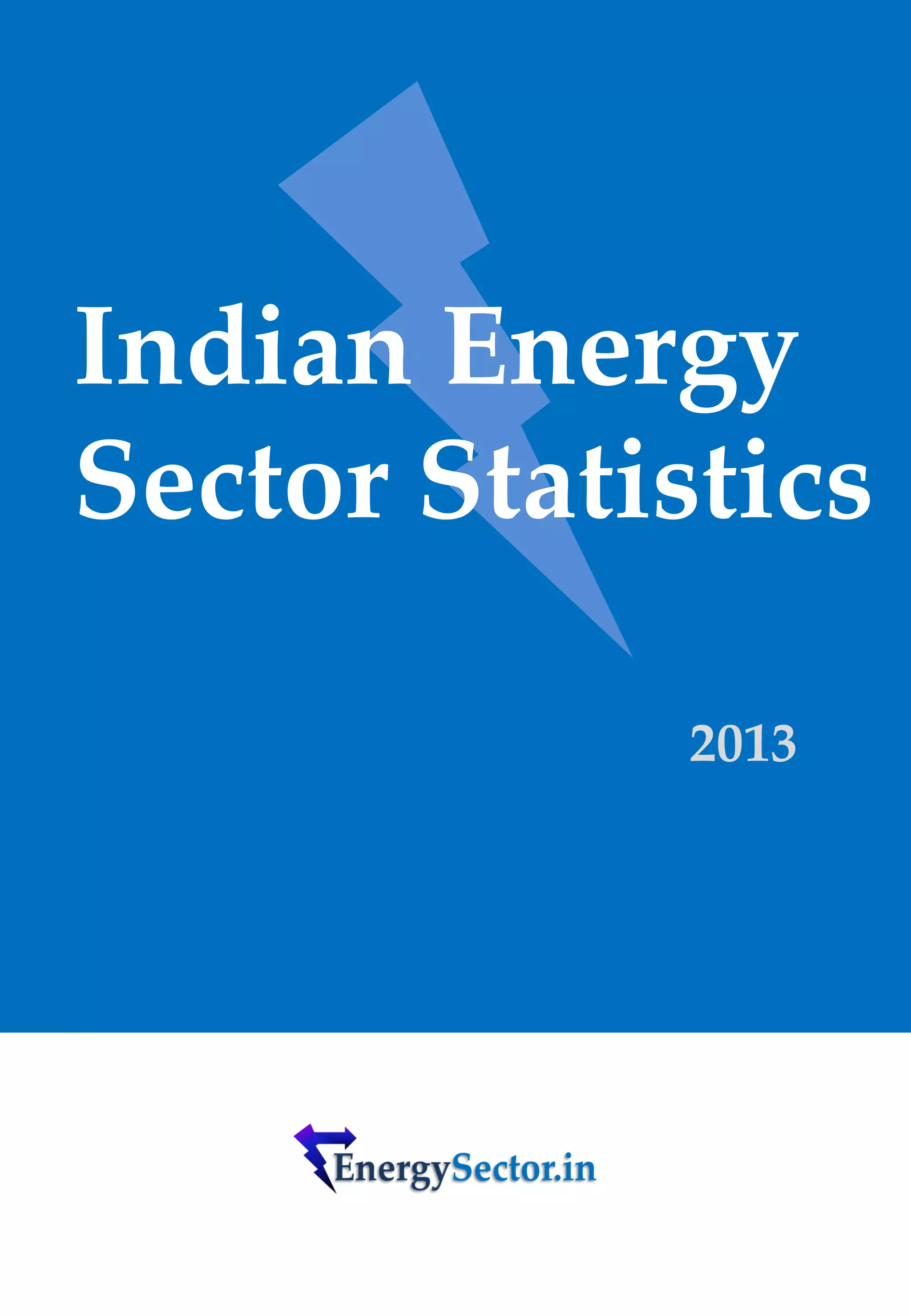Energy statistics-india | PDF