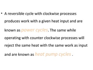 Energy thermodynamic cycles | PPT