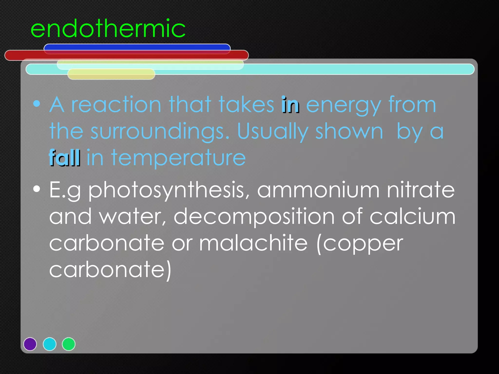 Energy Transfer In Reactions | PPT