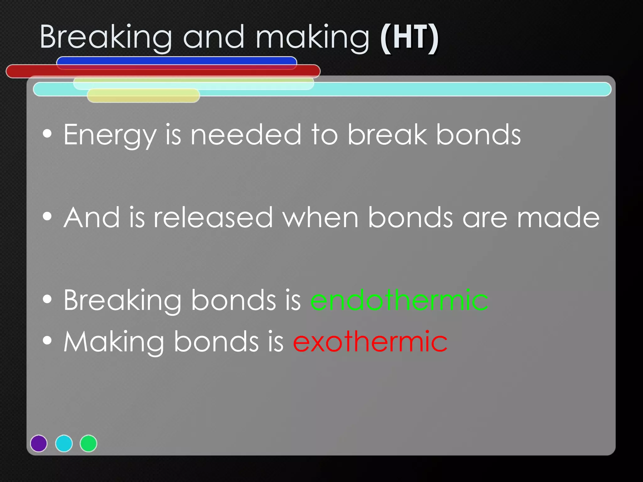 Energy Transfer In Reactions | PPT