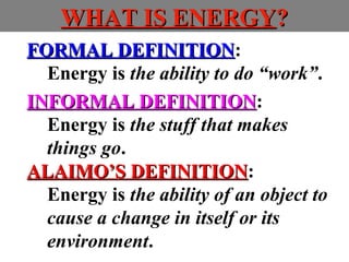 Energy 1 | PPT