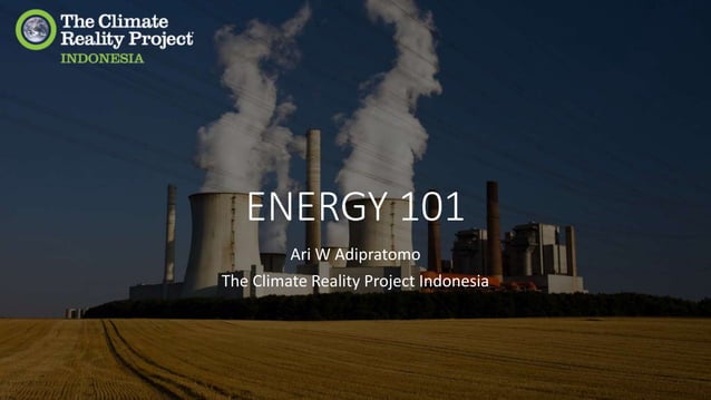 Energy 101 Just Energy Transition Youth Camp | PPT