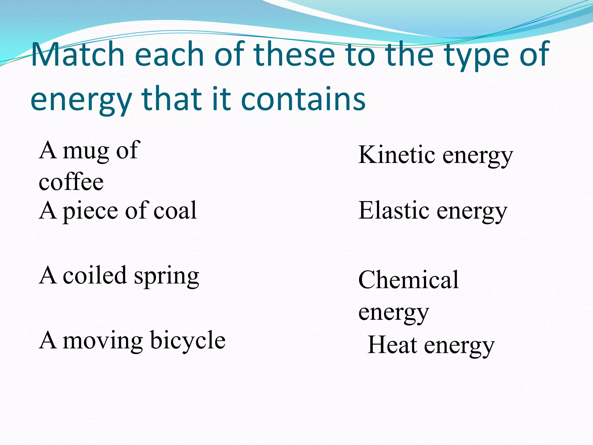 Energy Transfers 1 | PPTX
