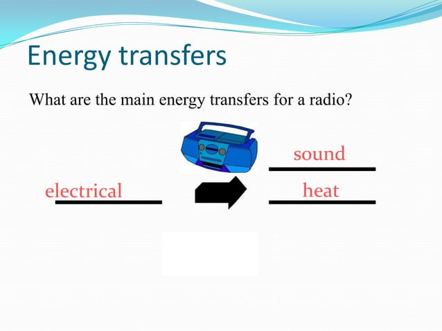 Energy Transfers 1 | PPTX
