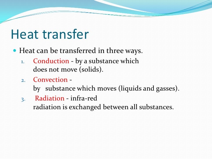 Thermal Energy & Heat Transfer
