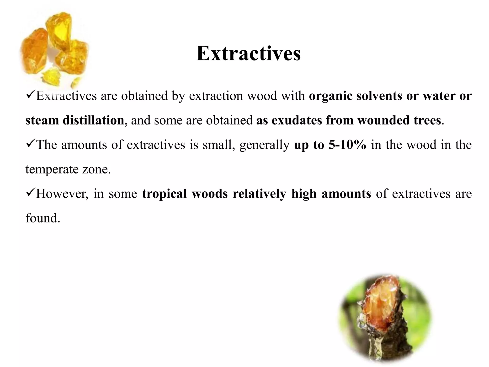 WOOD ENERGY AND EXTRACTIVES | PPTX