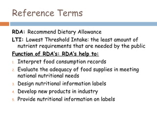 Energy and diet | PPT
