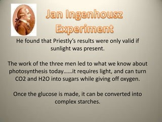 Energy and photosynthesis | PPT