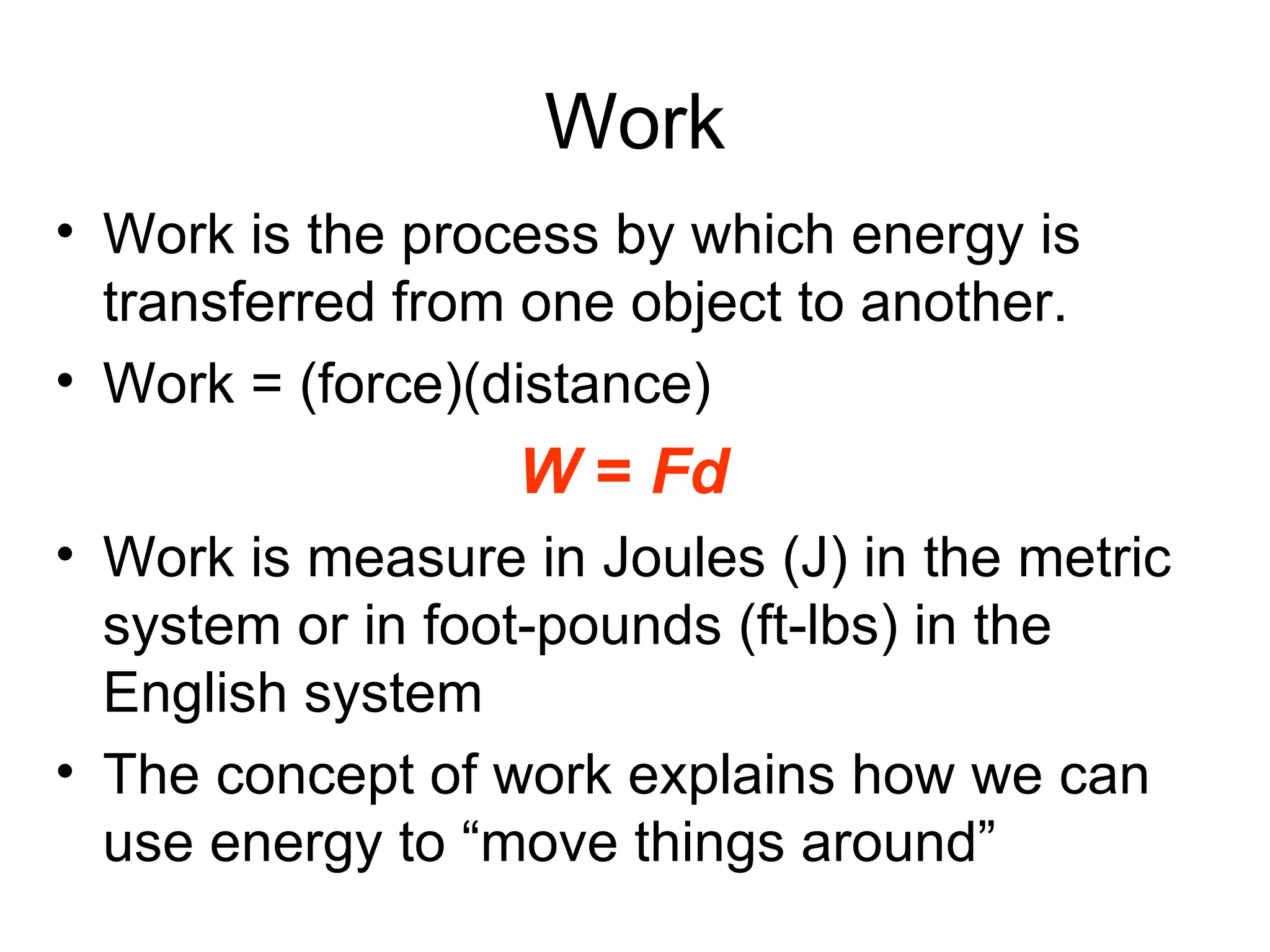 Energy and Power | PPT