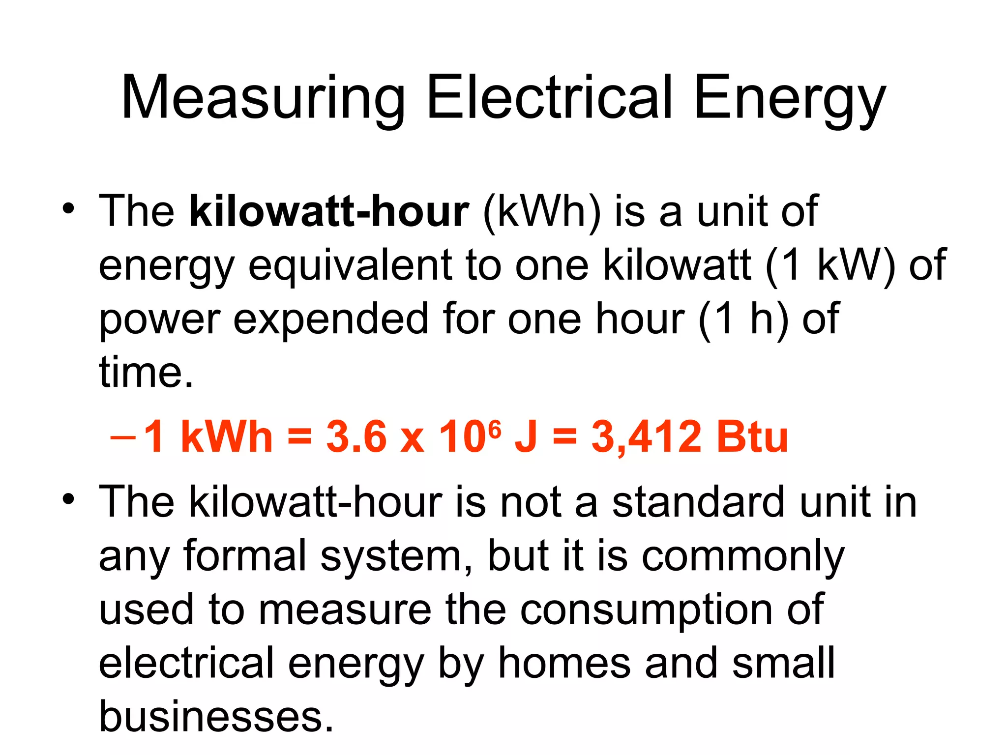 Energy and Power | PPT
