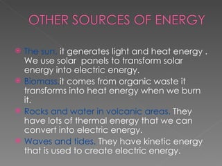 Energy around us By Mario Martín | PPT