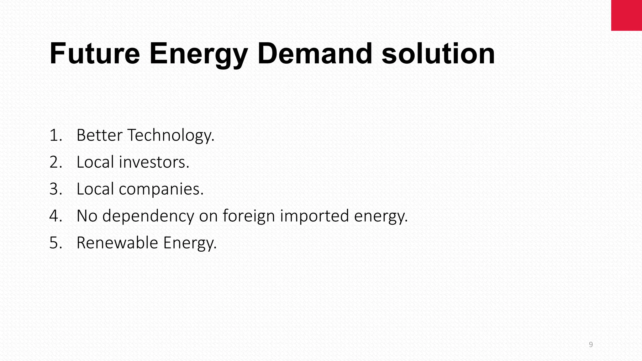 Energy as demand | PPTX