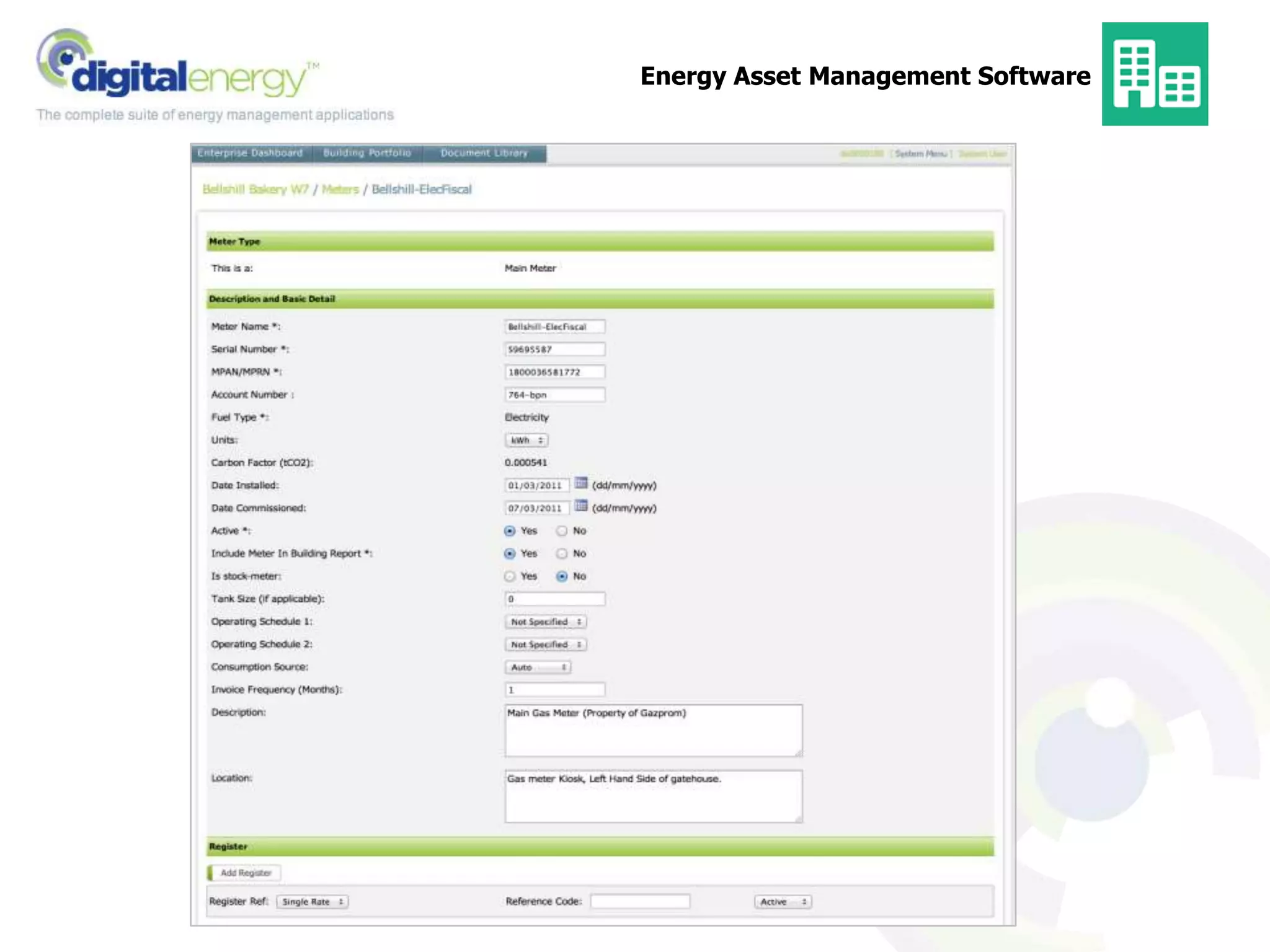 Energy asset management software (screenshots) | PPTX | Operating ...