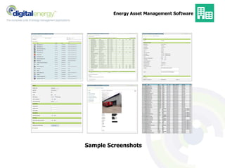 Energy asset management software (screenshots) | PPTX | Operating ...