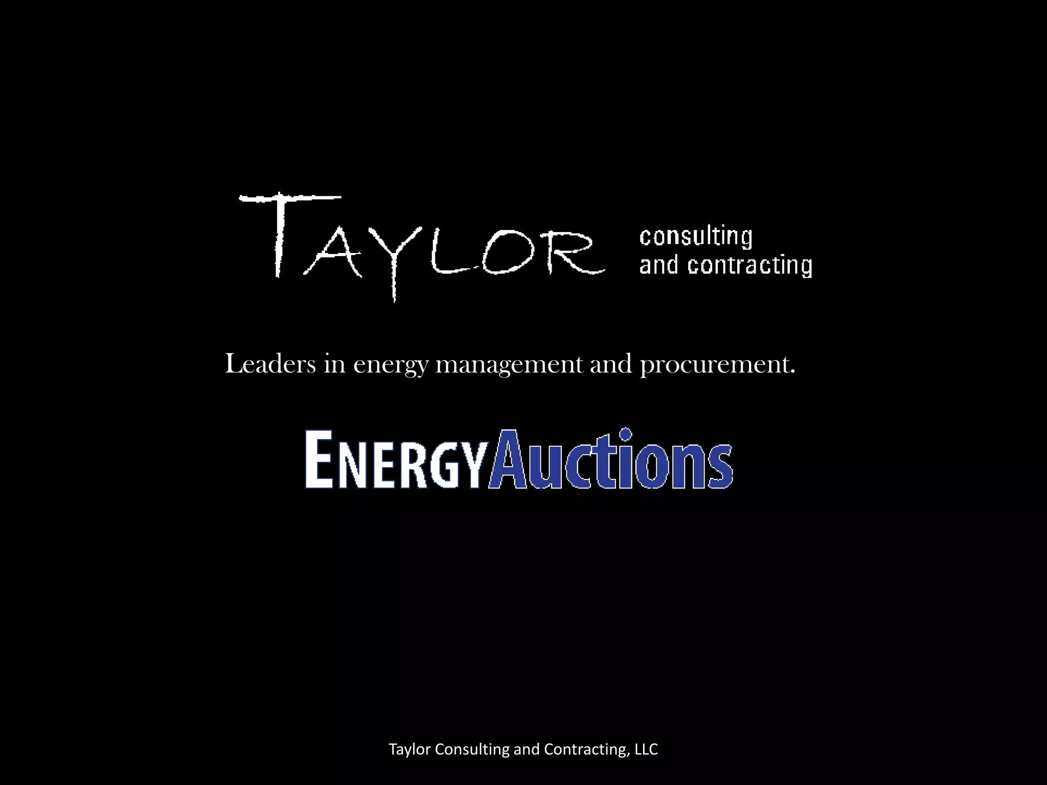 Energy Auctions Power Point Ppt Ii | PPSX