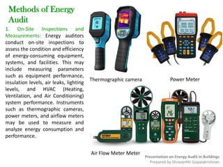 Energy Audit in buildings | PDF