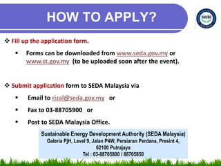 Energy audit conditional grant | PPT