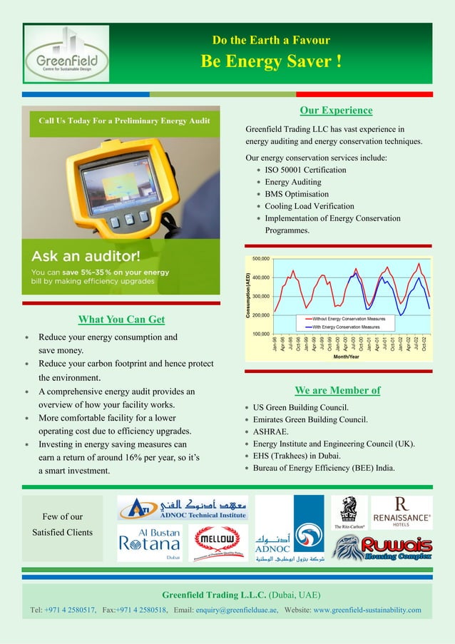 Energy audit flyer | PDF | Power and Energy Industry | Industries