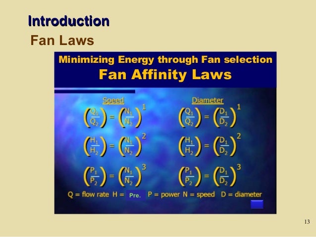 Day 3: Fans and Pumps