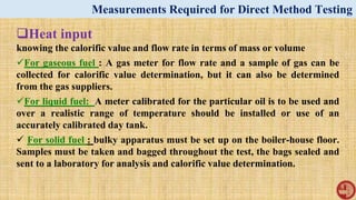 Energy audit of boiler | PPTX