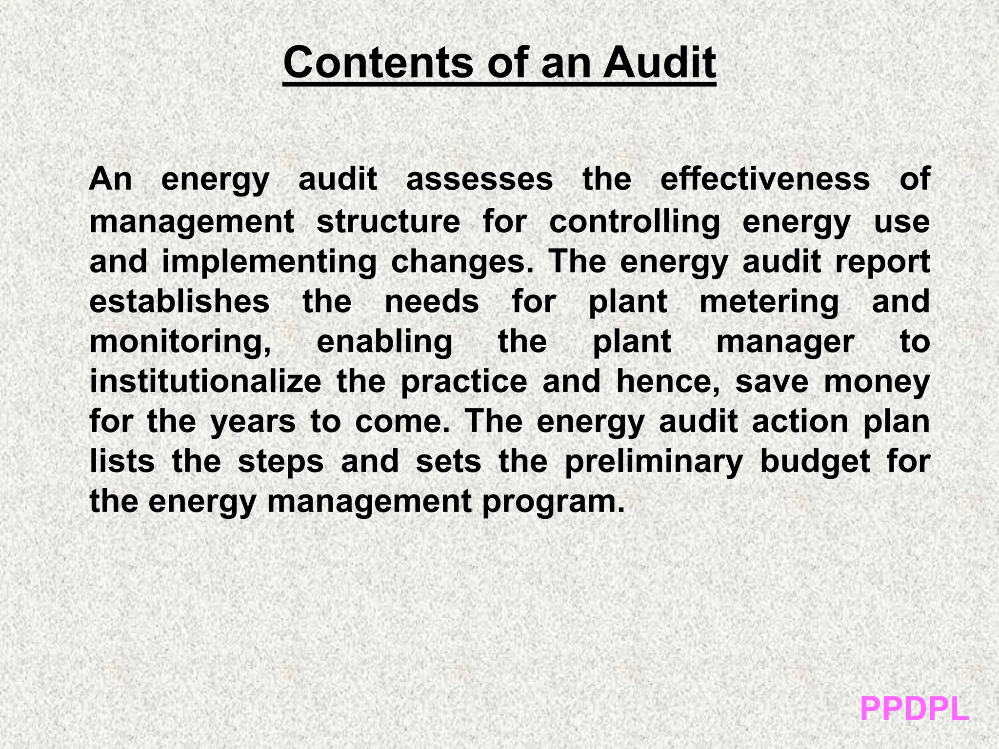 electric Energy Audit Presentation Final.ppt