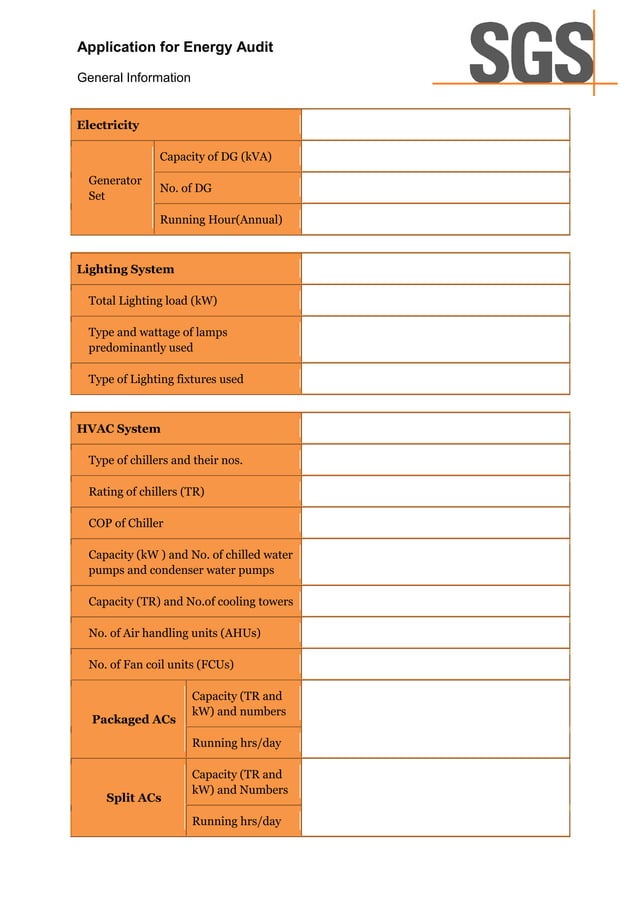 Energy Audit SGS Indonesia | PDF
