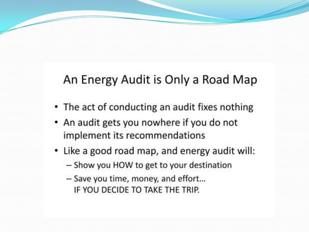 Energy audit training 1 | PPT