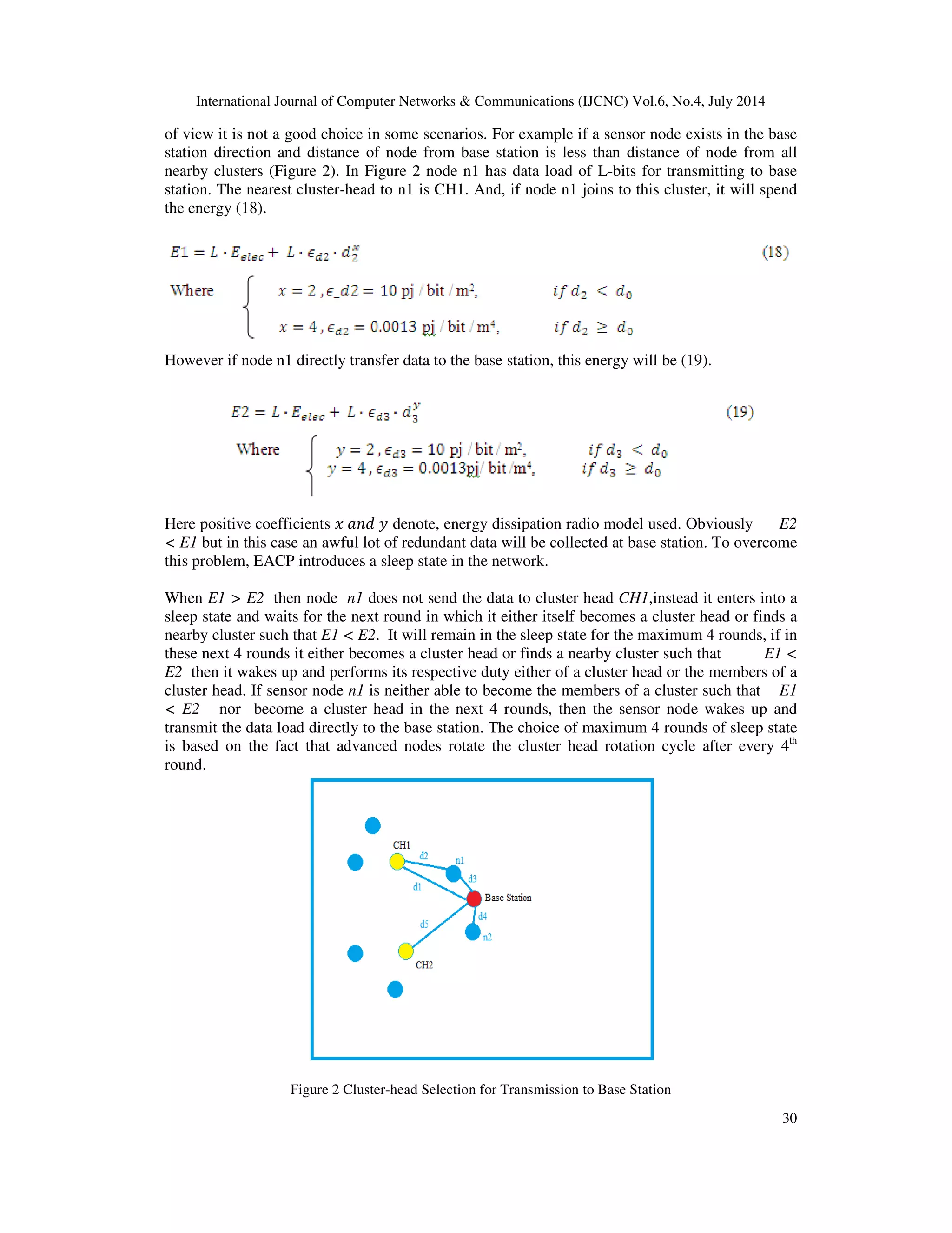 Energy Aware Clustering Protocol Eacp Pdf