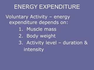 Energy Balance Powerpoint Presentation... | PPT