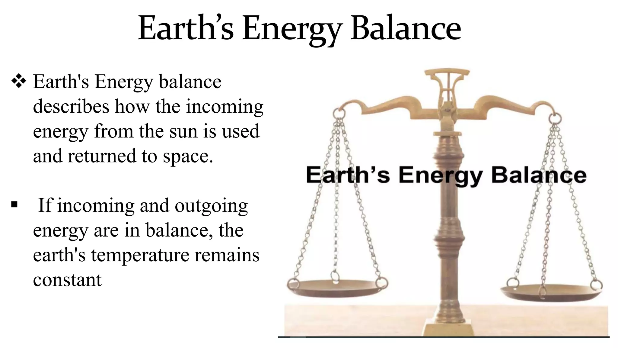 Energy Balance lecture 4................................ppt