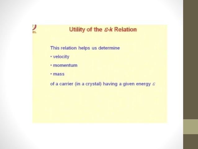 Energy band diagram lec3.ppt